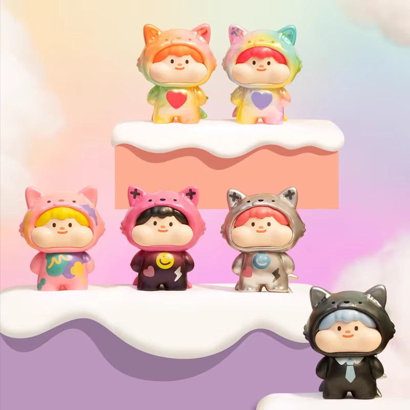 Meatball Cotton Candy Little Fox Fairy Series Blind Box Toys Mystery ...