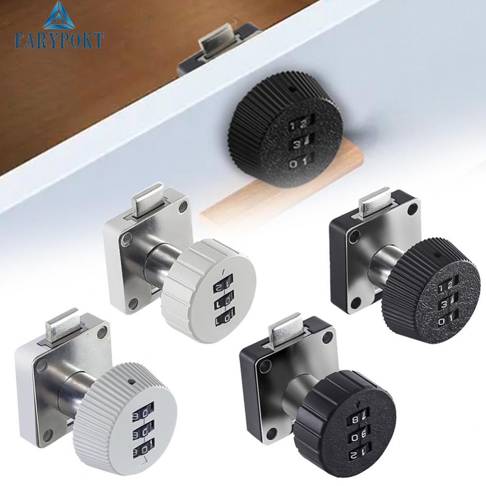 Lock No Need Punch Holes Prevent Theft With Keys Cupboard Shed Desk ...
