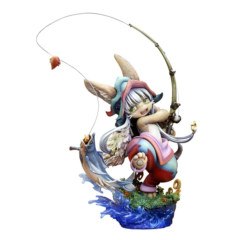 Kuse Q Made in Abyss Nanachi -Gankimasu Fishing- Painted PVC non-scale ...