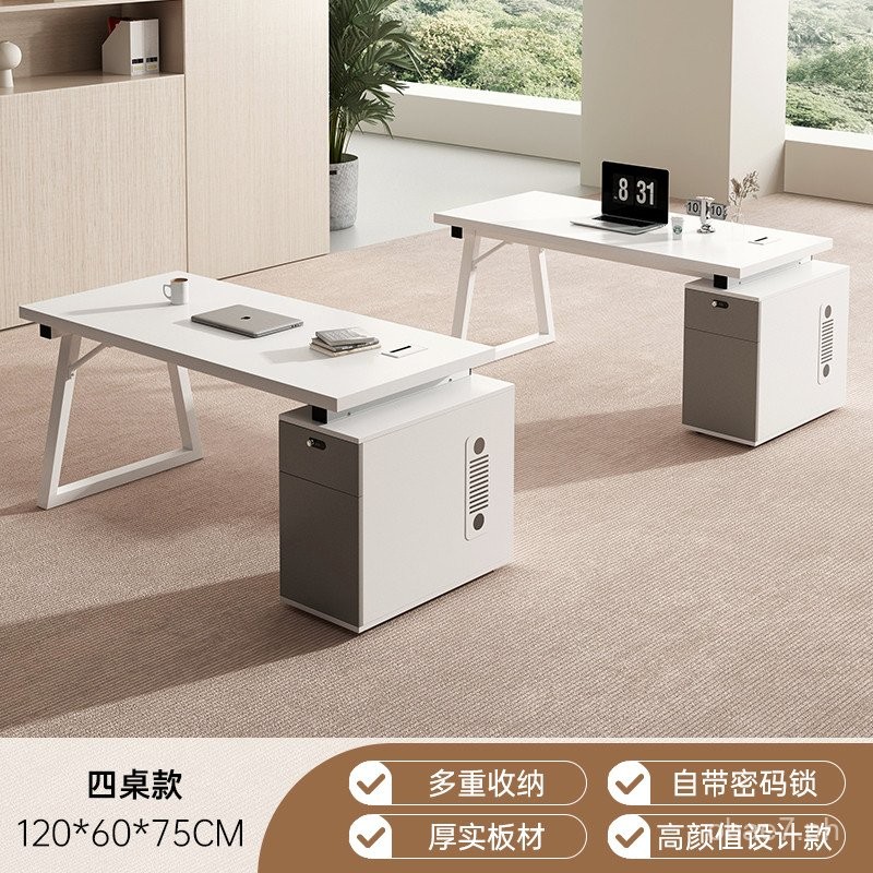 Office Desk Household Minimalist Modern Desktop Computer Desk Simple ...