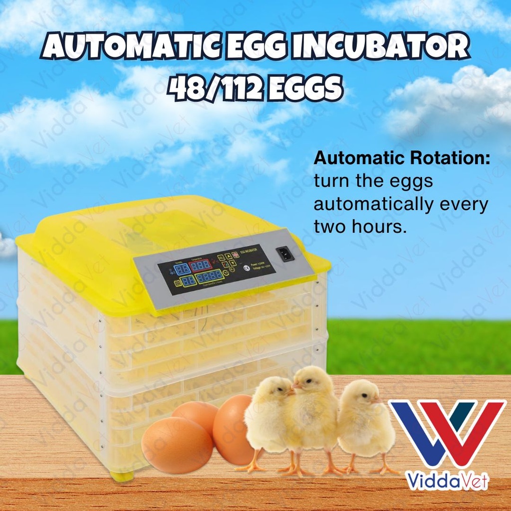 Smart Hatching Solution for 48/112 Eggs Incubator Fully Automatic ...