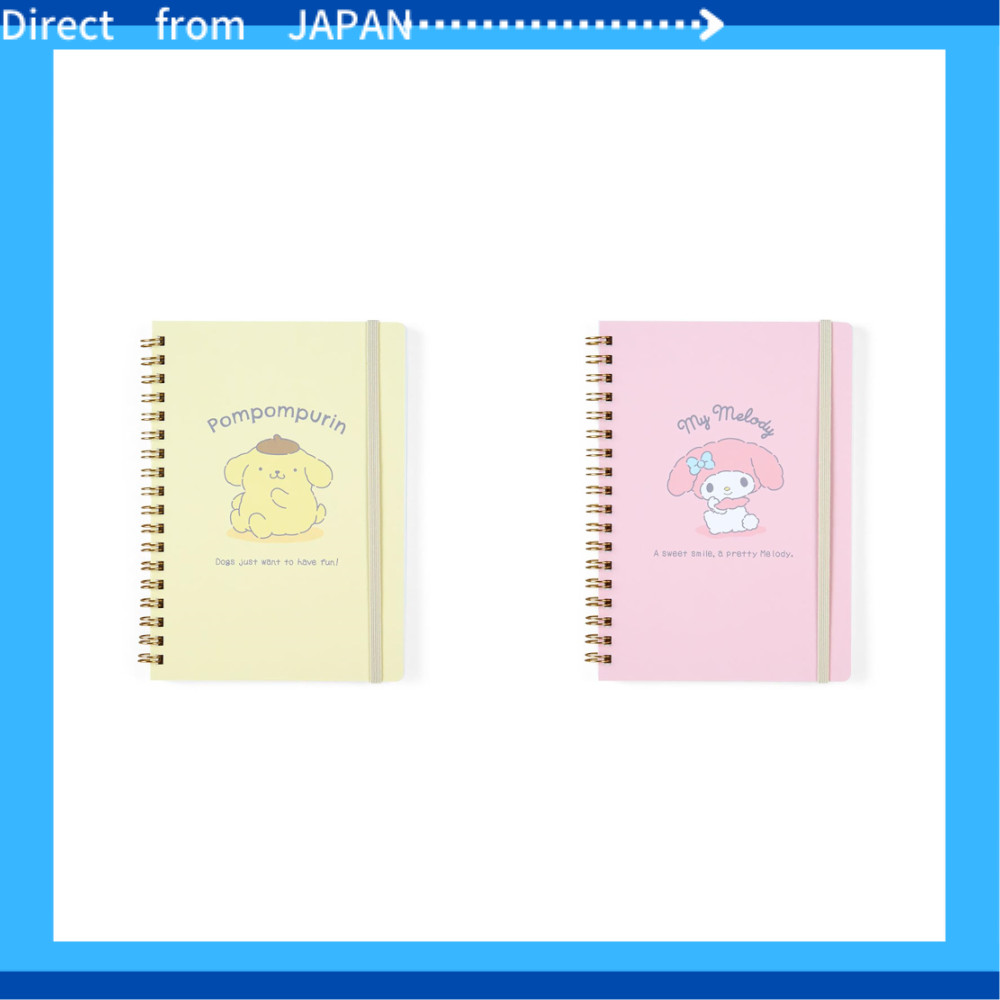 Sanrio Pom Pom Purin B6 Ring Note (Stuffed Animal Design Stationery ...