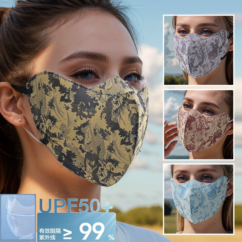 3-layer thickened washable Chinese style camouflage summer sun ...