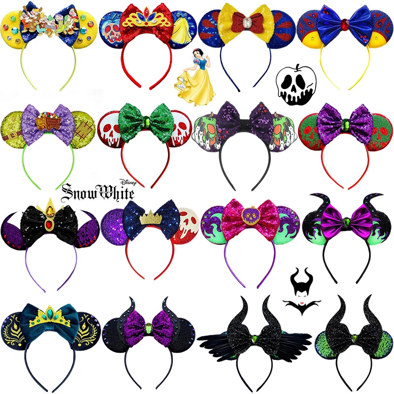 Disney Princess Snow White Headbands for Girls Festivals Skeletal ...