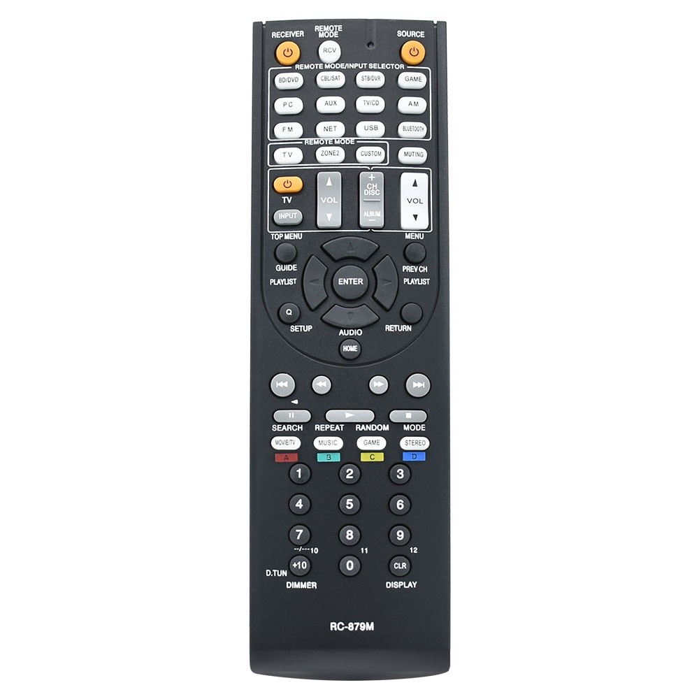New RC-879M Remote Control For Onkyo AV Receiver & Home Theater ...