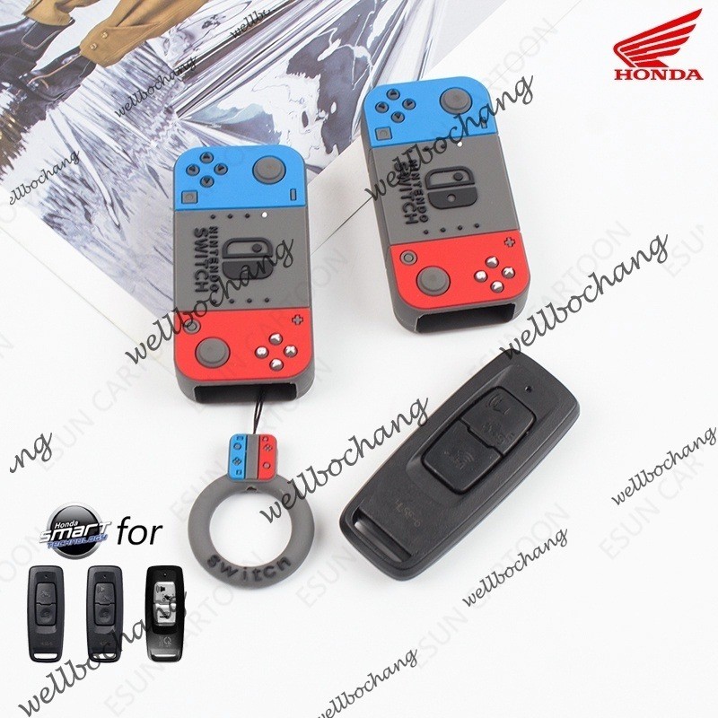 New Motor PCX160 ADV 150 PCX-160 Smart Remote Key Case Cartoon Silicone ...