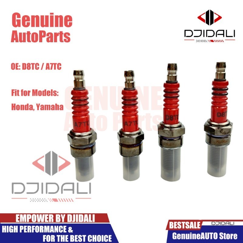 1 Racing Spark Plug 3 Electrode High Performance A7tc/D8tc for Gy6 Cg ...