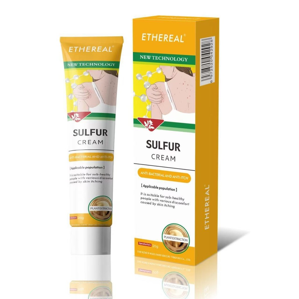 ETHEREAL Sulfur Ointment Cream Skin External Antibacterial Book ...