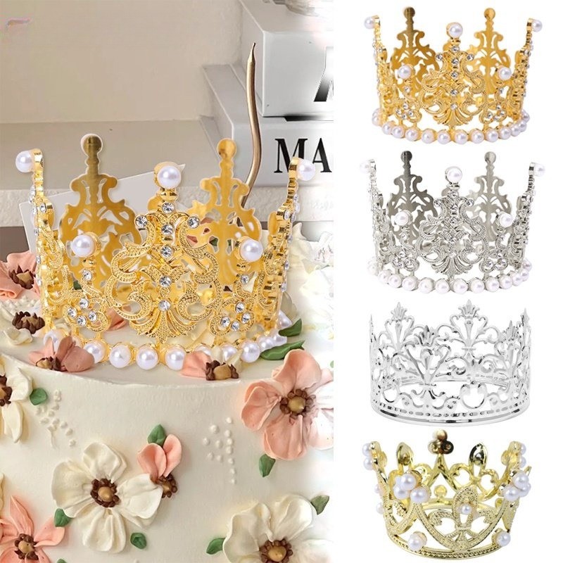 New plastic crown for decorating children's birthday cakes and parties ...