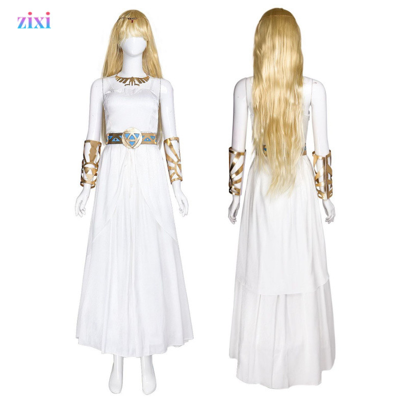 The Legend of Zelda cos costume Princess cos skirt Game Character ...