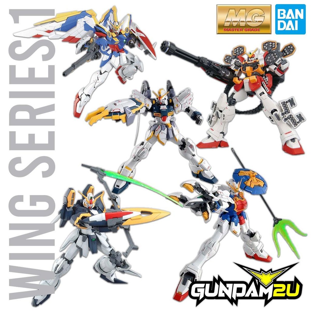 BANDAI MG 1/100 Wing Series EW Ver Plastic Model Kit Wing Deathscythe ...