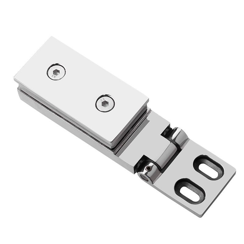 304 Stainless Steel Glass Door Hinge Bright Black 90 Degree Long Strip ...
