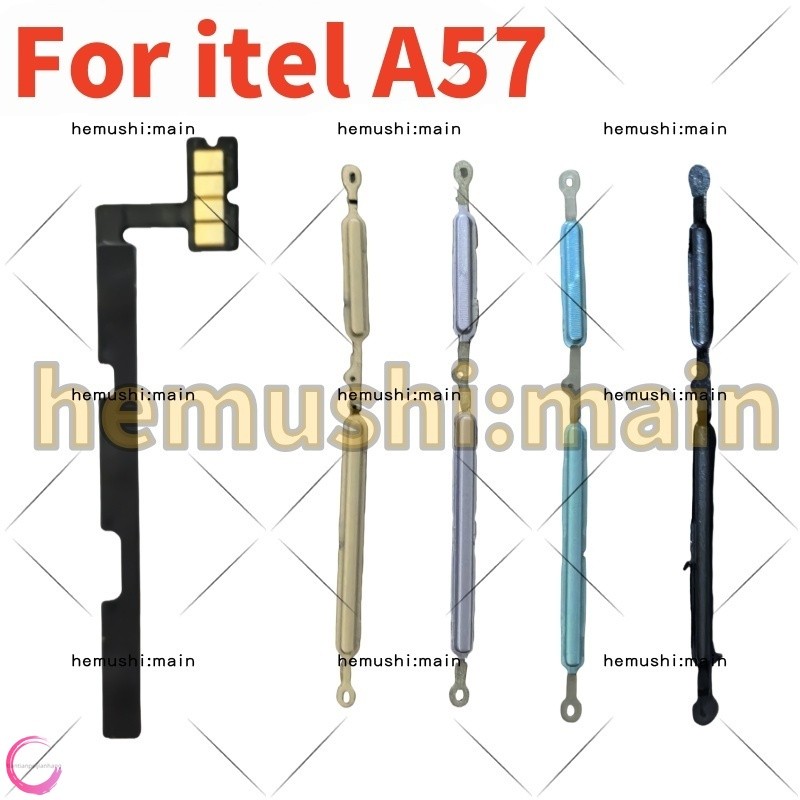 Switch Power ON OFF Key Mute Volume Button Ribbon Flex Cable itel A57 ...