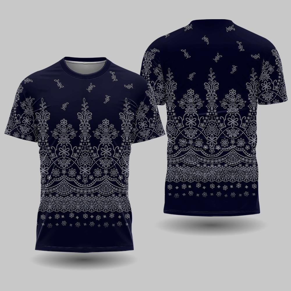 Men's Filipino Ethnic Tribal Modern Balon T-Shirt Full Heat Transfer ...