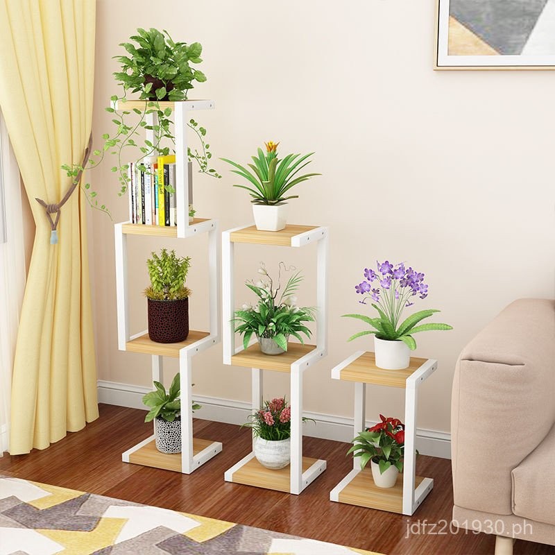 Flower Stand Leisure Stand Indoor Flower Stand Floor-standing Green ...