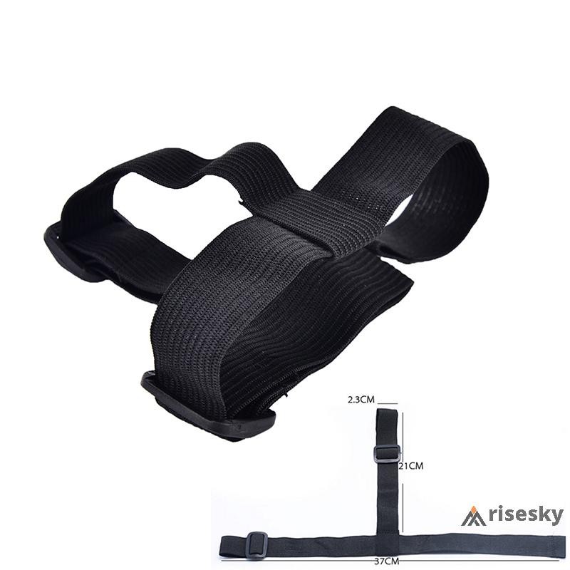 [risesky] Elastic adjustable headband belt headlight lamp head strap ...