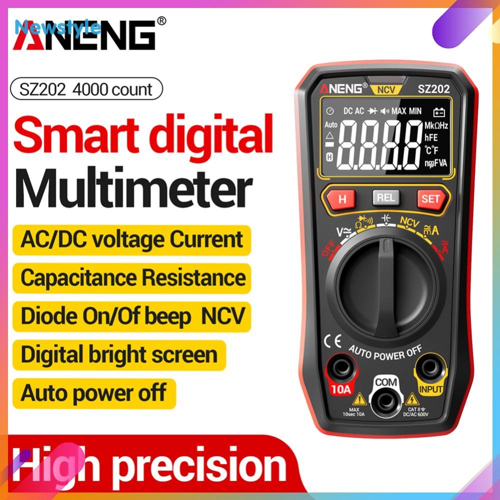 Digital Multimeter AC/DC Votage Current Automatic Tester Digital ...