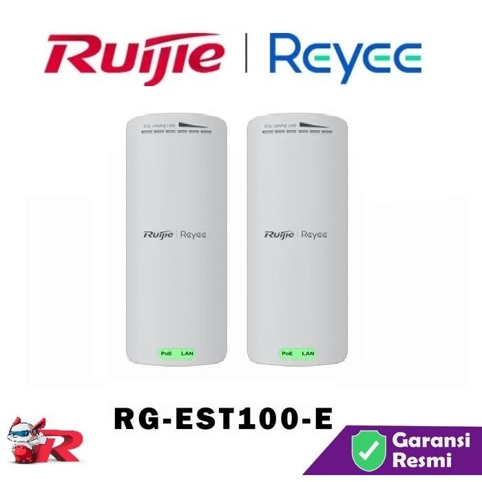 Ruijie RG-EST100-E Access Point Lift Wireless WiFi Bridge 2.4Ghz Outdoor 500M 1 Pair of 2 N ...
