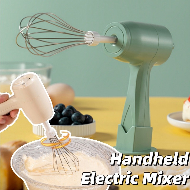 Electric Hand Mixer Electric Mixer Wireless Egg Beater Mixer for ...
