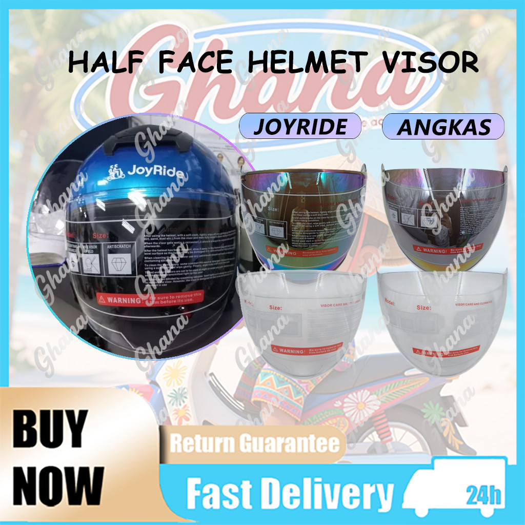 [GHANA] ANGKAS AND JY RD REPLACEMENT HELMET VISOR | Shopee Philippines