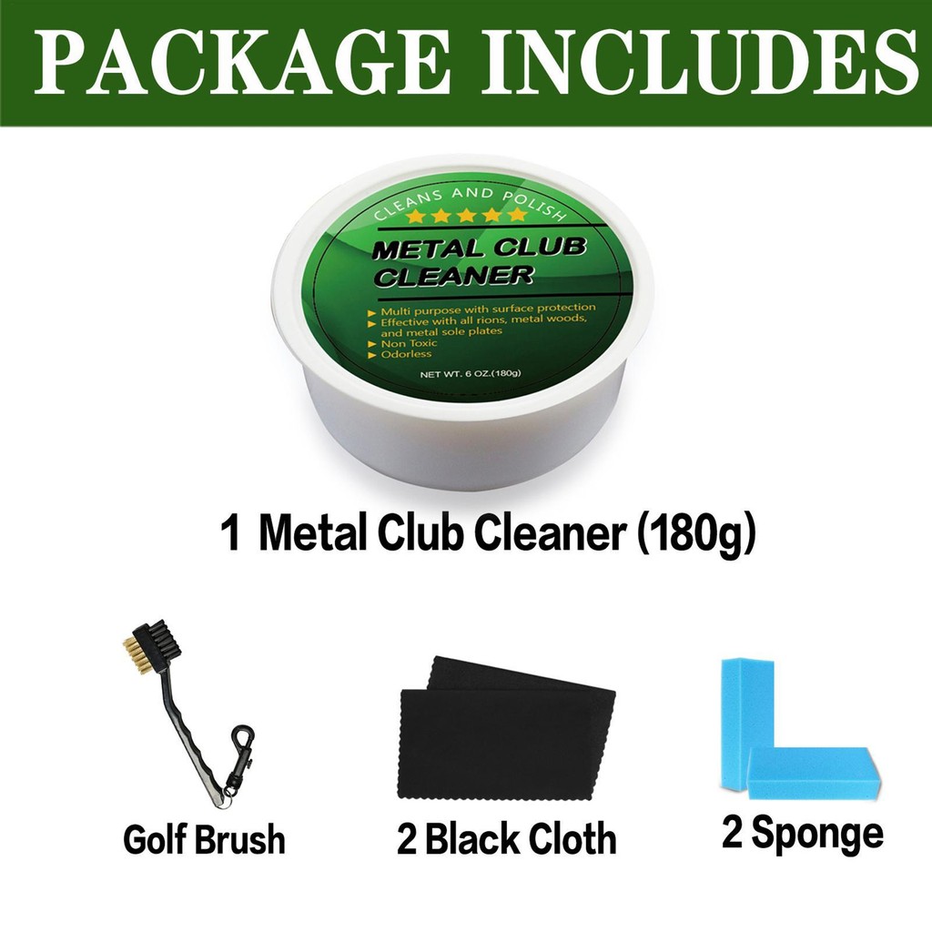 Golf Club Scratch Remover Golf Club Cleaner Golf Accessories Kit with ...