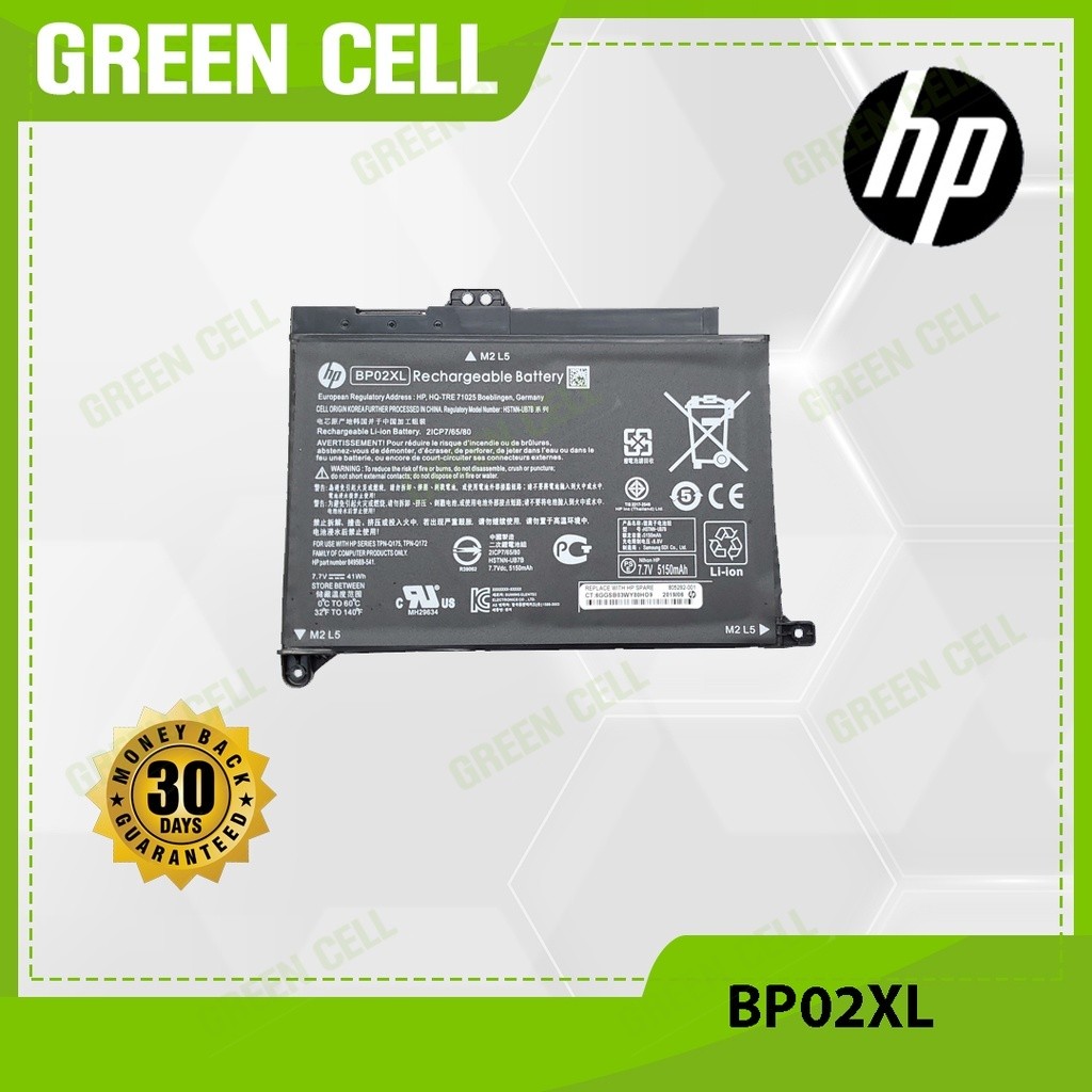 HP Pavilion Laptop Battery BP02XL for 849909-850 849909-855 BP02041XL ...