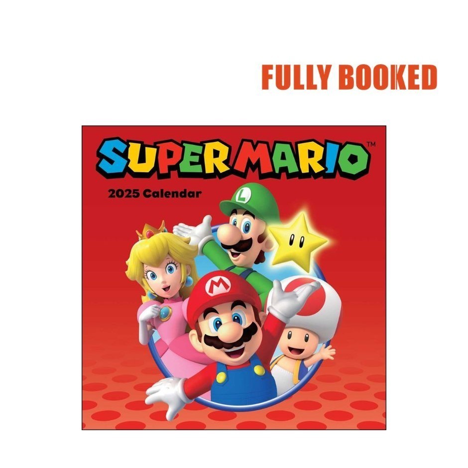 Nintendo: Super Mario 2025 Wall Calendar | Shopee Philippines