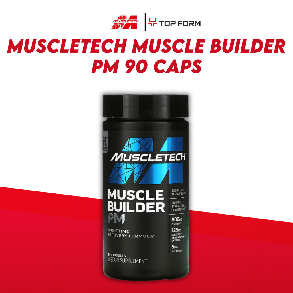 Muscletech Muscle Builder PM 90 caps- Post Workout Recovery Formula ...