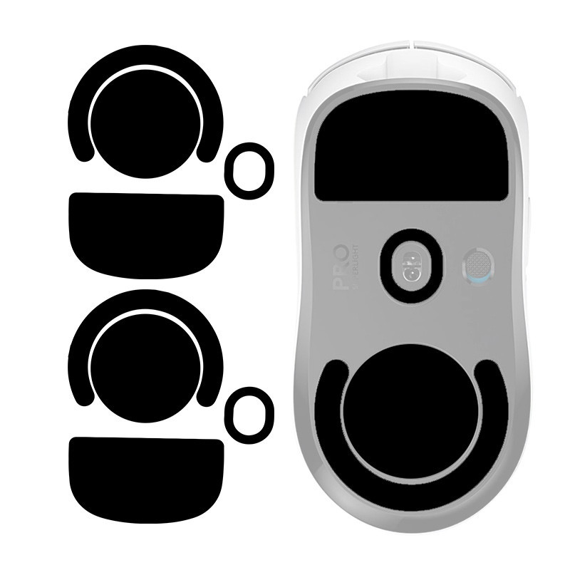 2 Sets HOTLINE GAMES Mouse Feet Gaming Mouse Skate for G PRO X ...