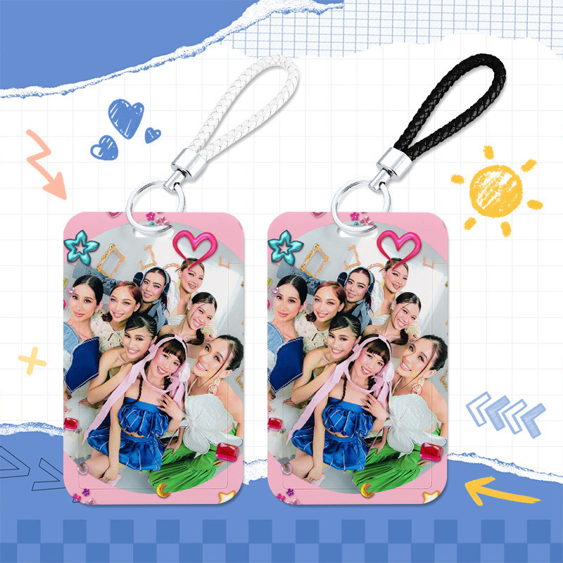 Bini Album Merchandise ins Plastic Card Holder Student Meal Card ...
