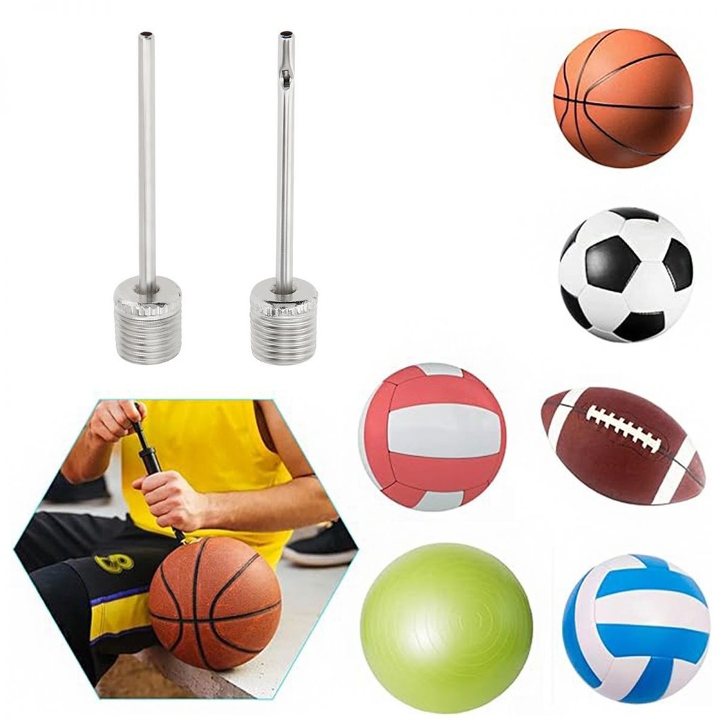 Ball Pump Air Inflating Pin Stainless Steel Air Ball Pump Inflation ...