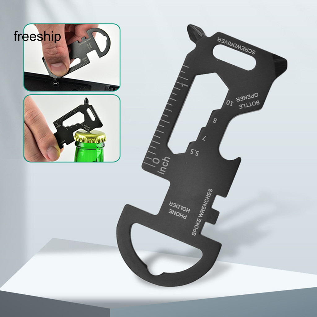FON-Multitool Card Bottle Opener Key Ring Anti-rust High Hardness Multi ...