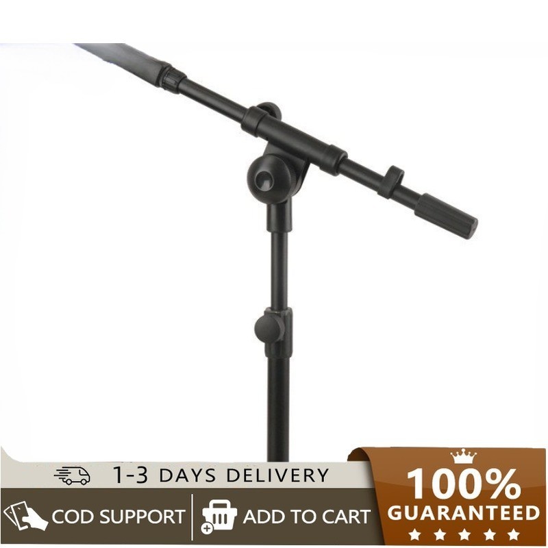 [Ready Stock]Metal Mic desktop Stand Heavy Duty Small Microphone Stand ...
