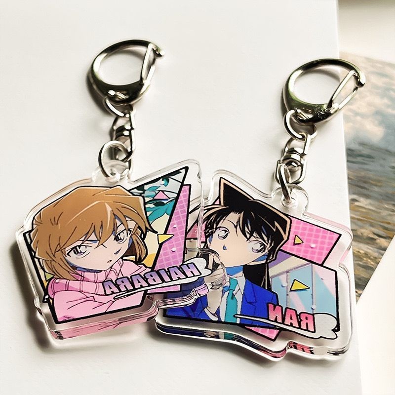 Acrylic Keychains of Detective Conan Cartoon Characters: Ai Haibara ...