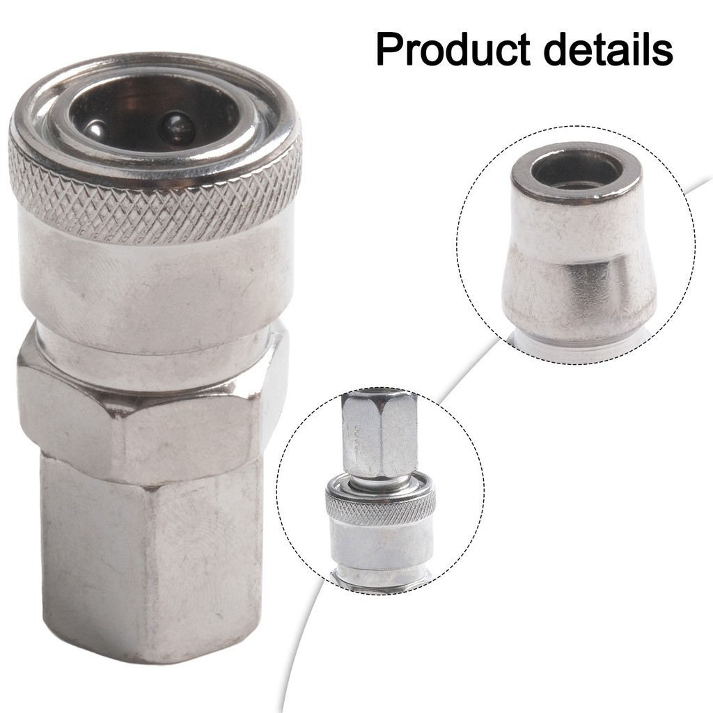 Secure Locking Air Line Hose Fittings Coupler Connector 8mm Compressor ...
