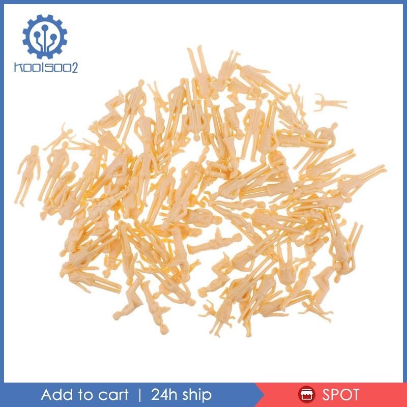 [Koolsoo2] 50pcs 1:30 Scale Figures 60mm Miniature Human Figures O ...