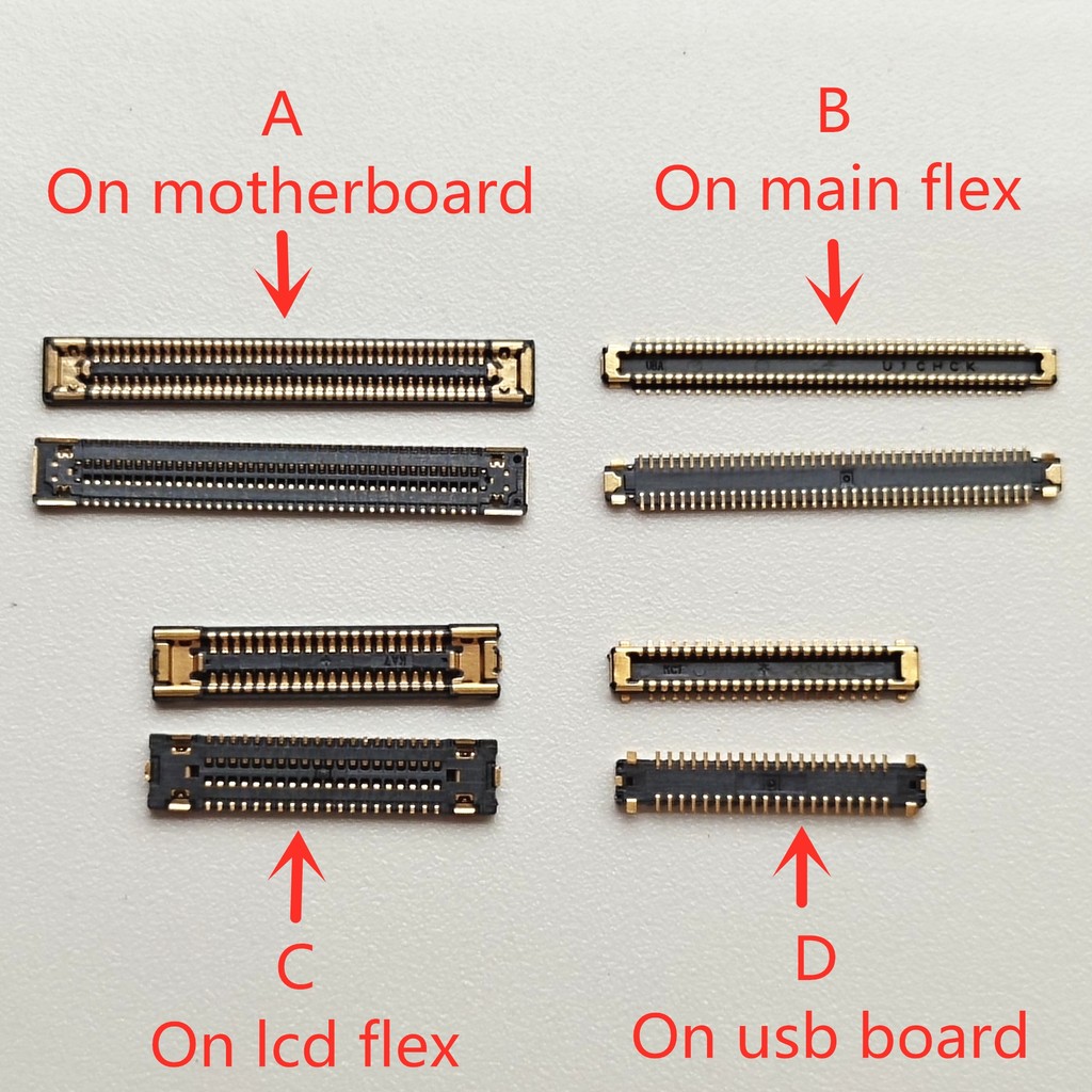 2-10pcs LCD Display Screen Flex FPC Connector For Samsung Galaxy A52 ...