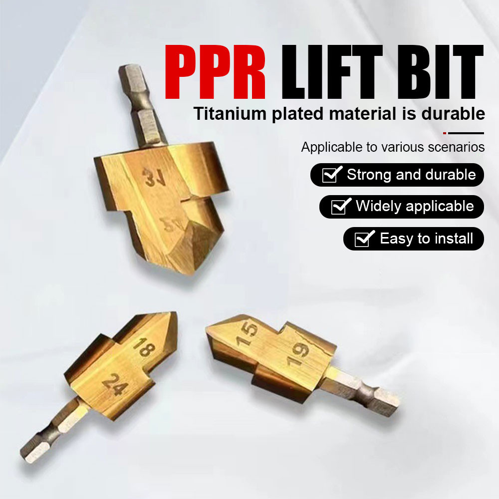 PPR drill bit hexagonal shank 20/25/32 multi-layer drilling head drill ...