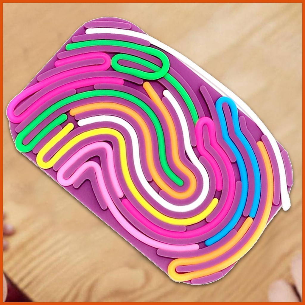 Educational Activity Board Flexible Silicone Colorful Activity Board ...