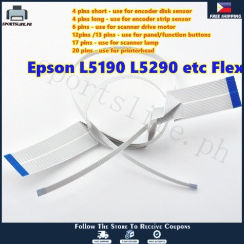 Flex Cable for Epson L5190 L5290 Print Head Sensor Scanner Cable ...