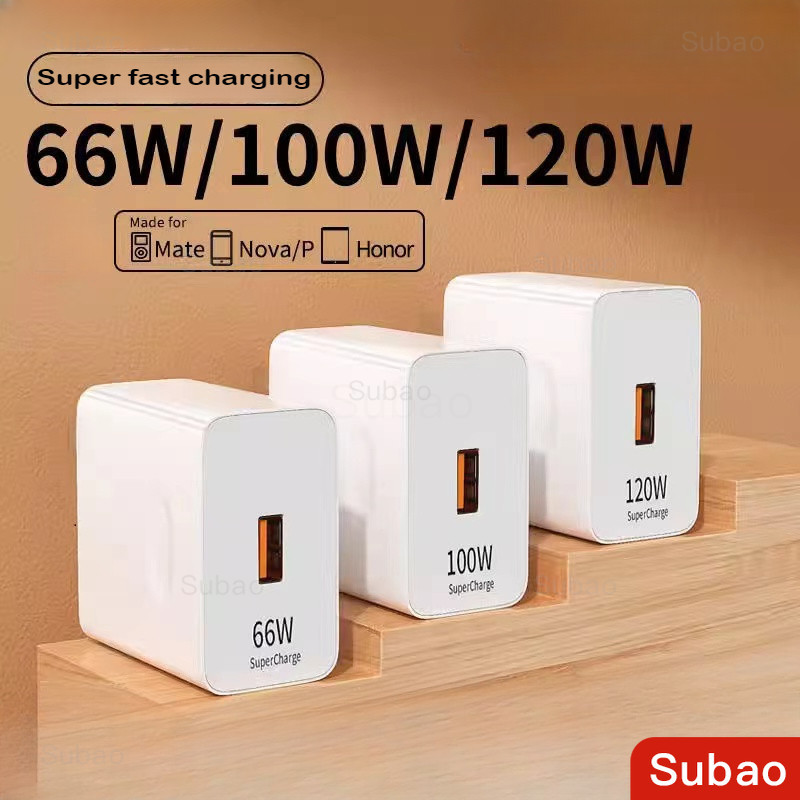 120W 100W 66W USB Adapter + CABLE Fast Set Charger Quick Charge Phone Charge Adapter With For ...