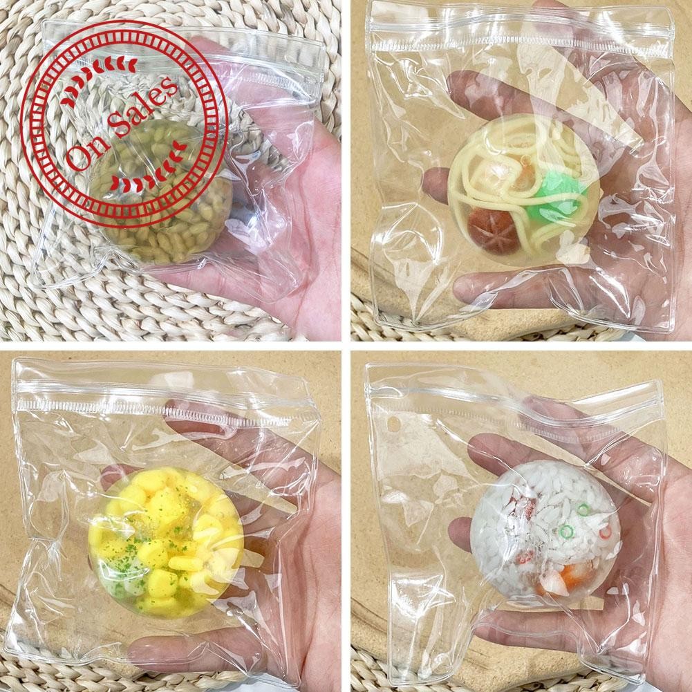 Stress Relief Squeeze Pearl Balls Stress Ball Fidget Baby Glazed Girl ...