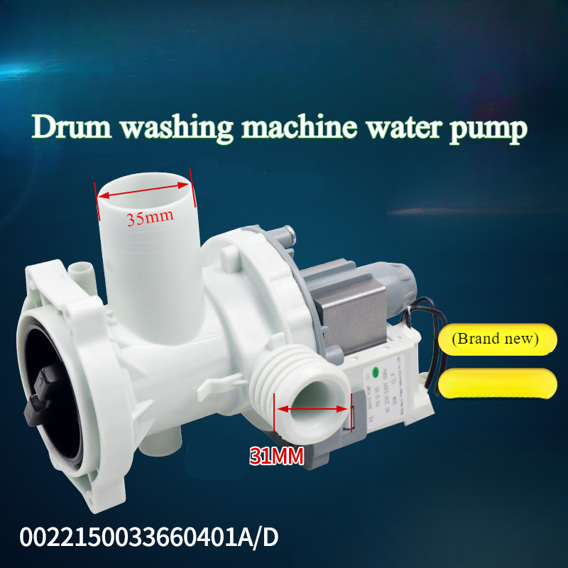 Universal Haier Drum Washing Machine New Drainage Pump XQG70-1279/808FM/1012/B10866Drainage ...