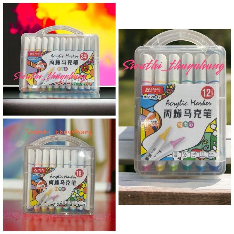 Acrylic Marker Crayons New Version Drawing Shirts, Shoes, Glass With ...