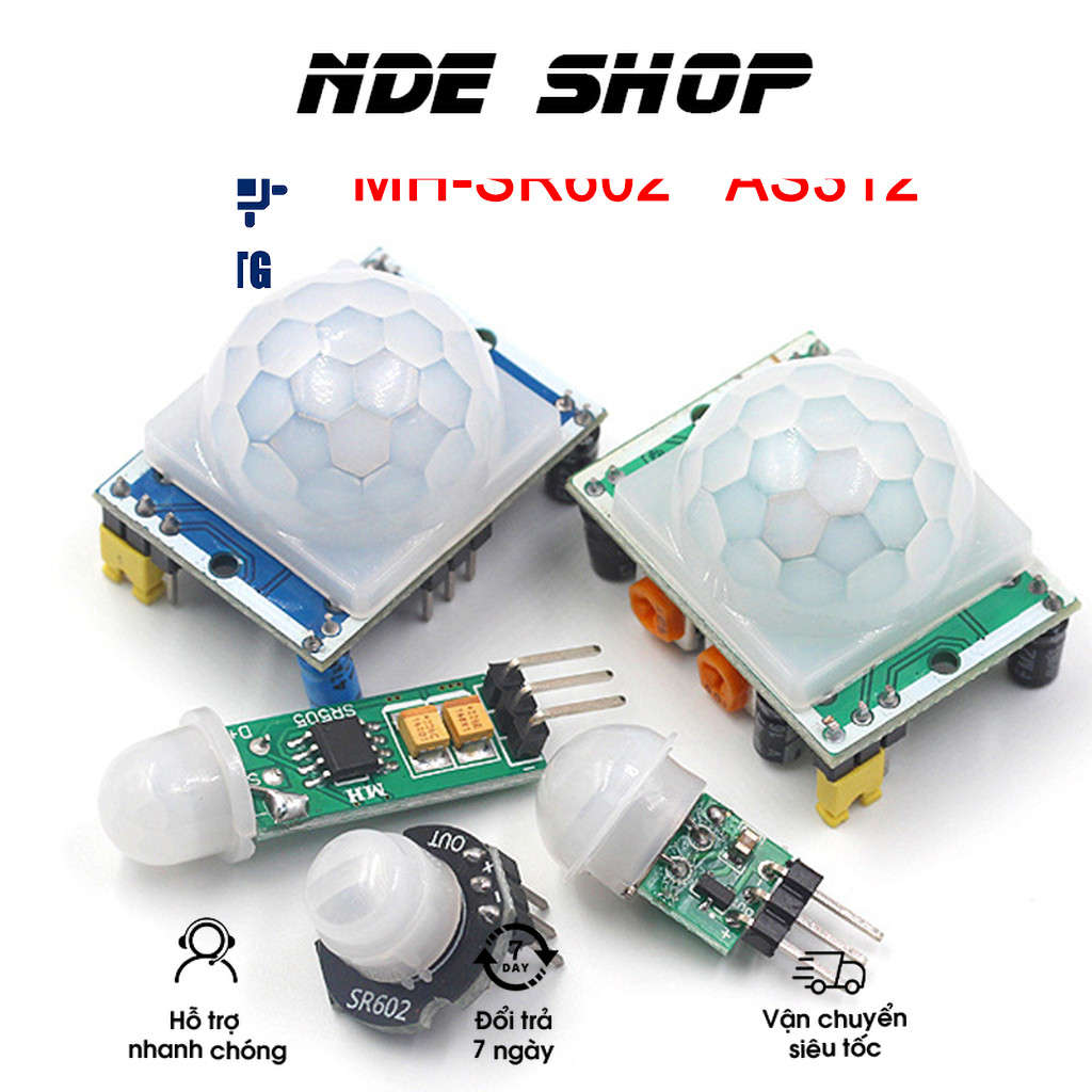 Hc-sr501 HC-SR505 MH-SR602 AS312 Infrared Motion Sensor Module | Shopee ...