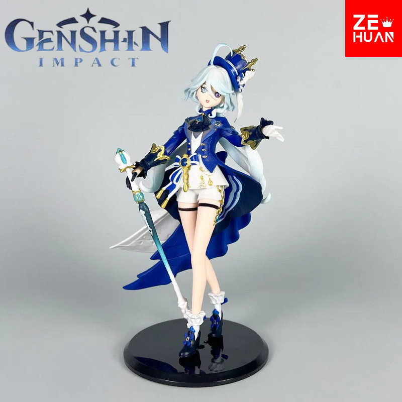 22cm Genshin Impact Pvc Figures Furina Figure Anime Model Collectible ...