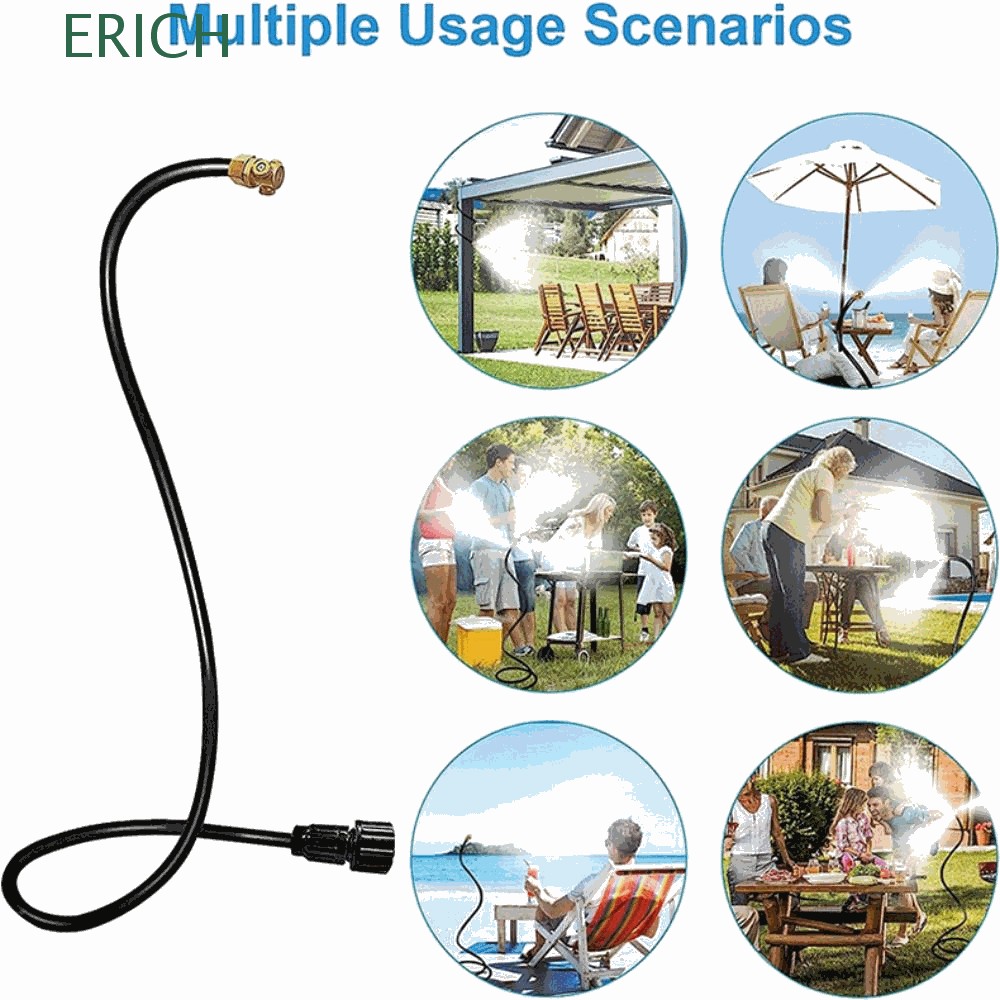 ERICH Mist Stand, Flexible Leak-proof Water Hose Pipe, Durable Corrode ...