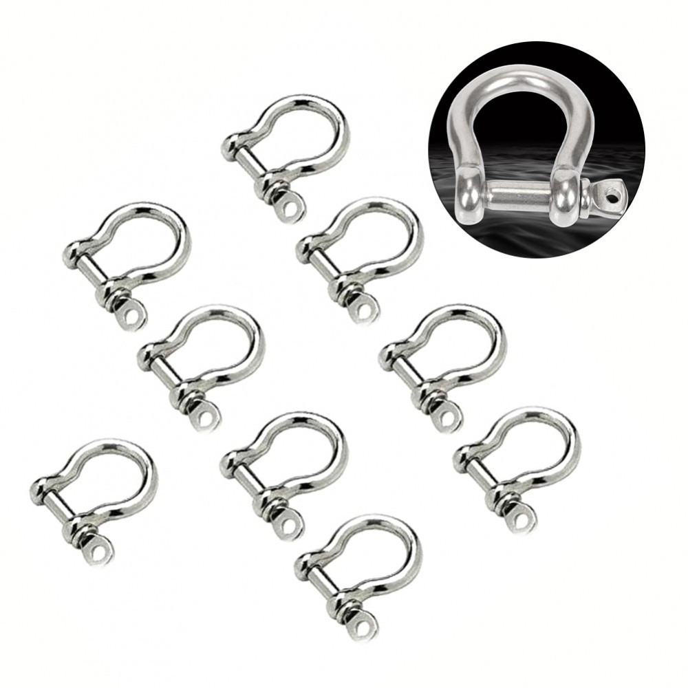 Bow Shackles D Bow Buckle D Shackle Hardware Home Improvement Stainless ...