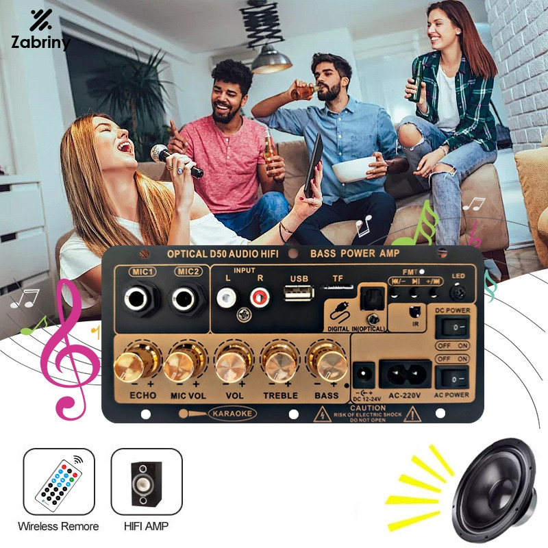 D50 Amplifier Board Bluetooth 5.0 Stereo Audio Amplifier Board ...