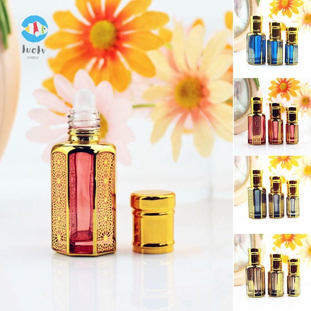 LUOLUVO Essential Oil Container Mini Cosmetics 3/6/12ml Perfume Bottle ...